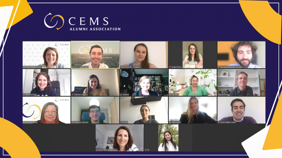 CEMS Alumni Assoc. General Assembly & Local Alumni Chapters Session 2022: Alumni in action